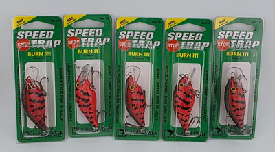 (5) Vintage Luhr-Jensen Speed Trap 1/8 oz Crankbait Lures Lot of 5 | eBay
