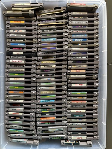 NES Nintendo game lot 107 games | eBay