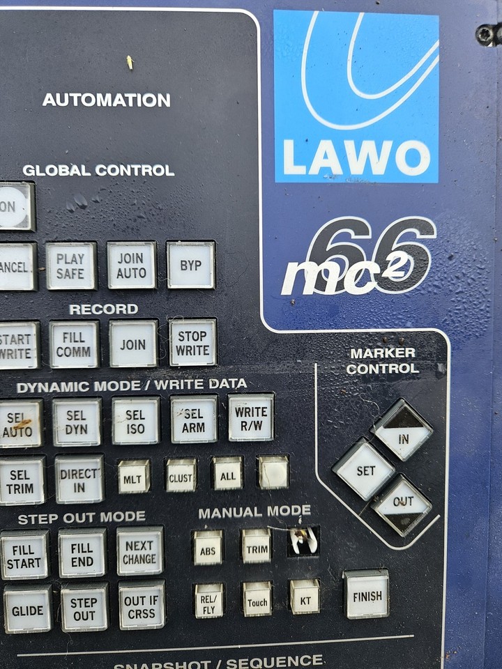 Broadcast Unit Lawo 66 mc² Series Consoles – Faulty | eBay UK