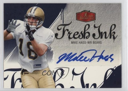 2006 Flair Showcase Fresh Ink Mike Hass #FI-MH Rookie Auto RC | eBay