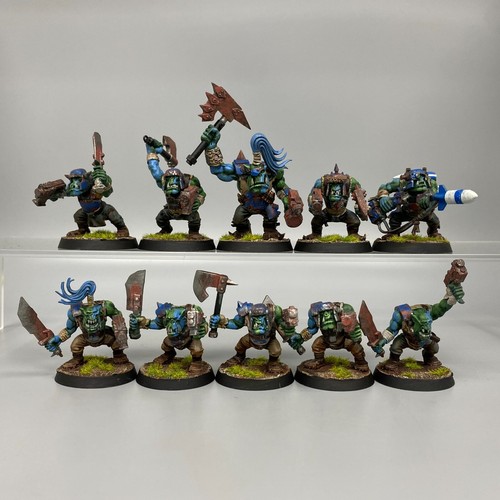 Ork Boyz Troupeau X 10 Warhammer 40,000 Espace Orques Pommeau ...