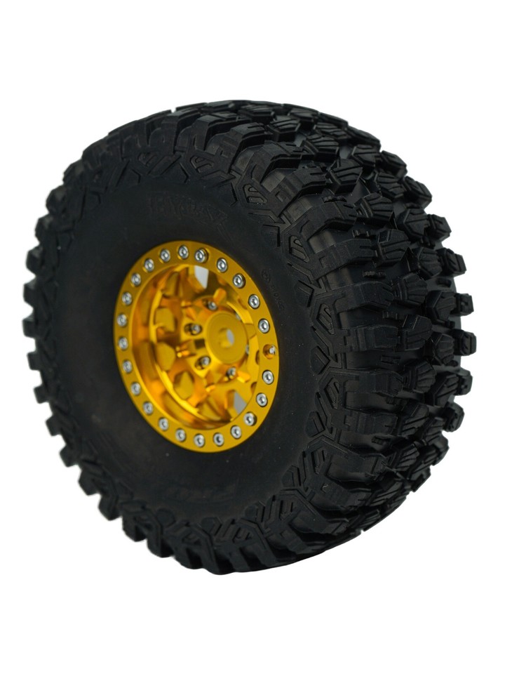 BeaxTurbo CNC Alu Beadlock wheel V2 Proline Hyrax Tire For Traxxas UDR ...