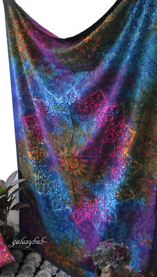Hippie Tapestry Twin Psychedelic Wall Hanging Bohemian Hippie Throw ...