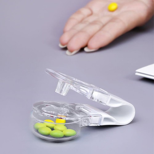 Pill Case Pill Dispenser with Blister Pack Opener for Travel Arthritis ...