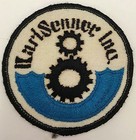 Vintage Sew-On Patch Karl Senner Inc. Marine Equipment | eBay