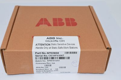 NEW Sealed ABB Bailey CONTROLS NTCS-04 PC BOARD I/O TERMINATION CONTROL ...