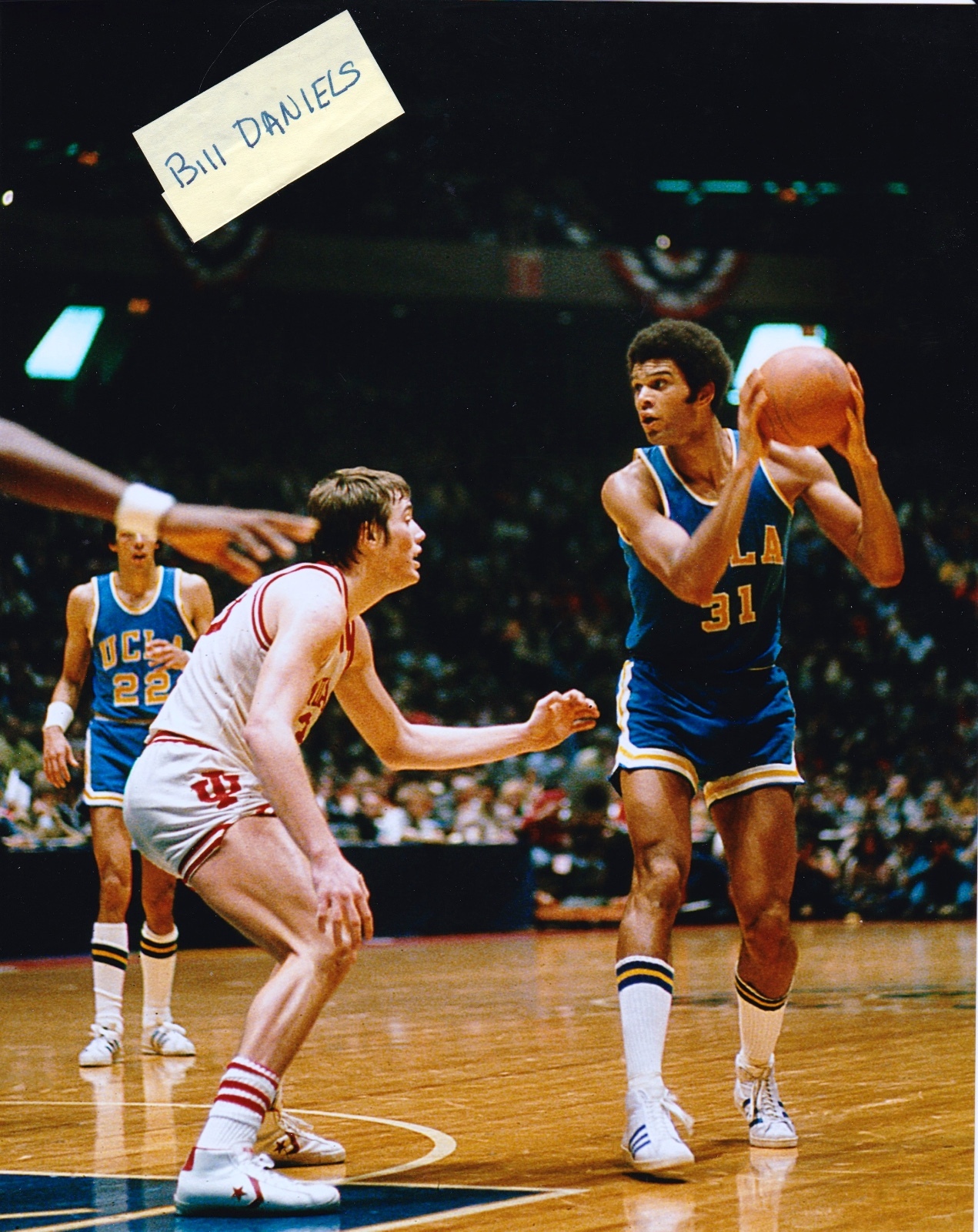 TOM ABERNATHY IU RICHARD WASHINGTON RAYMOND THOMPSON UCLA 8 X 10 PHOTO ...