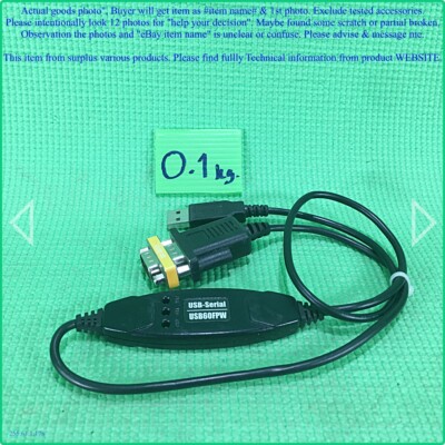 Keyence USB60FPW, USB-Serial barcode interface as photos, sn:Random ...