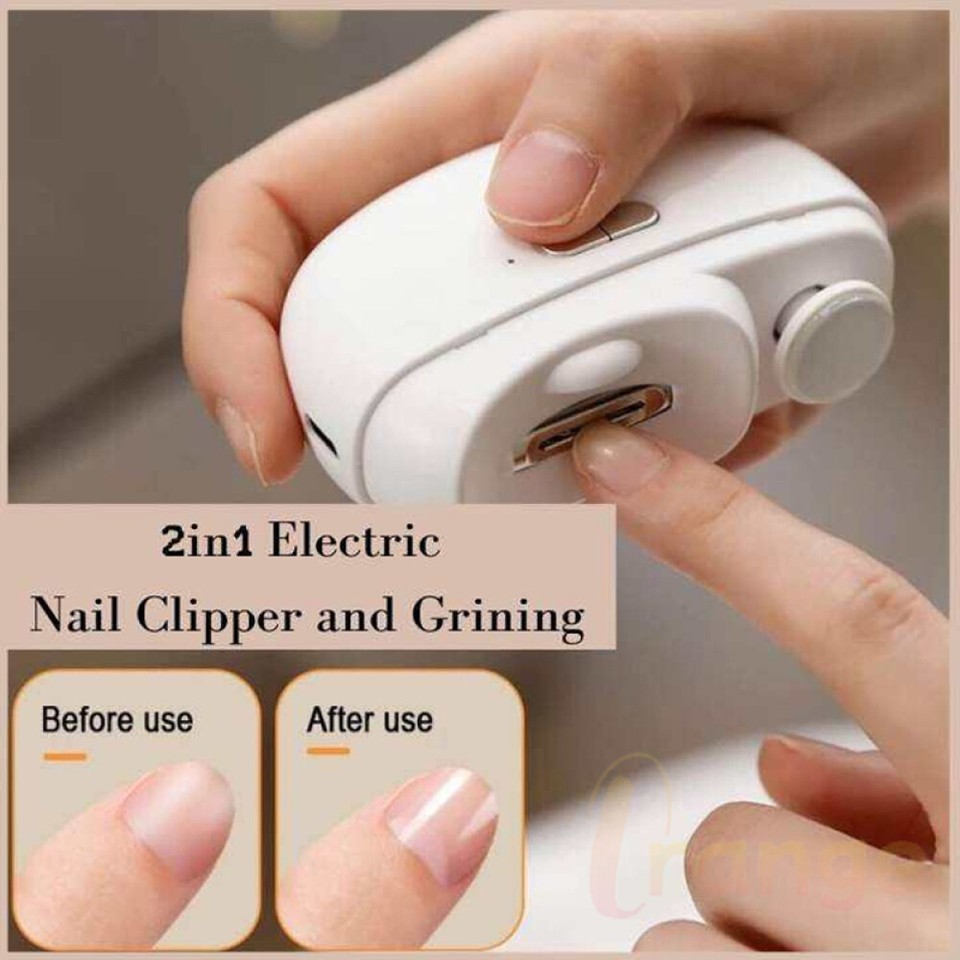 Professional Cutter Pedicure Electric Automatic Nail Clippers Toe Thick ...