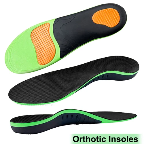 Quality Shock Absorbing Gel Insoles Trainer Boot Shoe Arch Support Heel ...