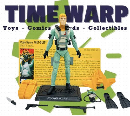 2009 GI Joe Wet-Suit V10 Assault on Cobra Island Box Set Figure 100% ...