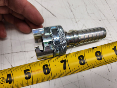 Dixon 4PS4 1/2" Hose Barb Pneumatic Coupling Dual-Lock Thor Interchange ...