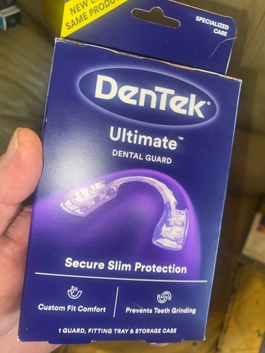DenTek Ultimate Dental Guard, Secure Slim Protection. 1 Guard, 1 Tray 1 ...
