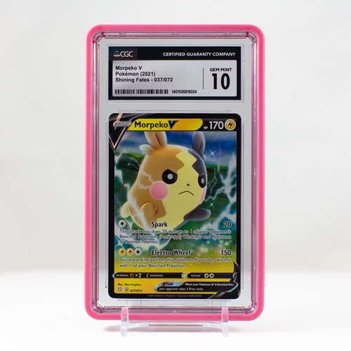 Pokémon Morpeko V #037 Shining Fates CGC 10 | eBay