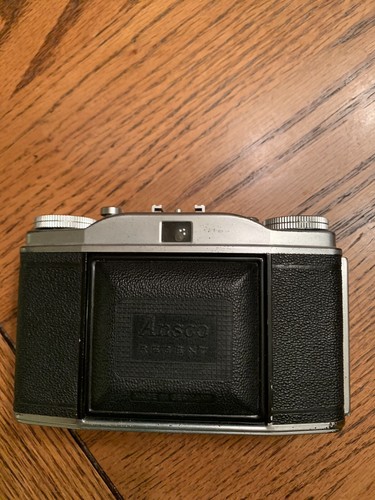 Ansco Regent folding 35 mm Camera Germany w Case 1:3.5/50 Lens ...