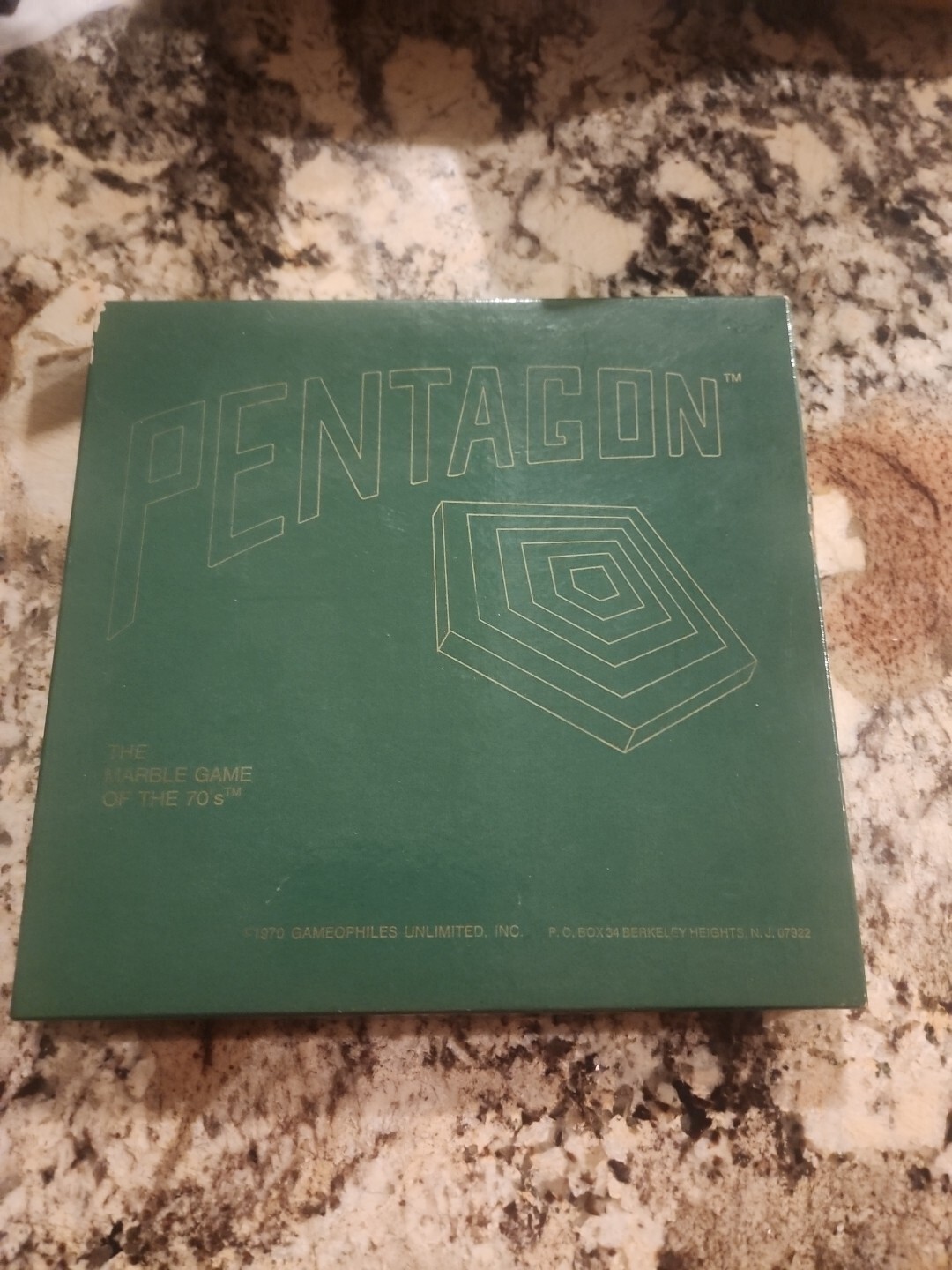 1970 Pentagon The Marble Game Of The 70's Complete | eBay