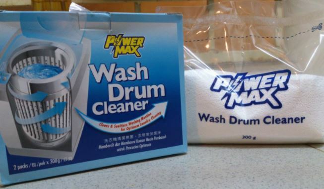 PowerMax Washing Machine Cleaner 2 x 300 gram Cleans Front Top Washer ...