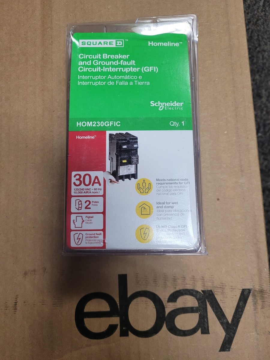 Ground Fault Circuit Interrupter Gfci Circuit Breaker UST8 3P Ground