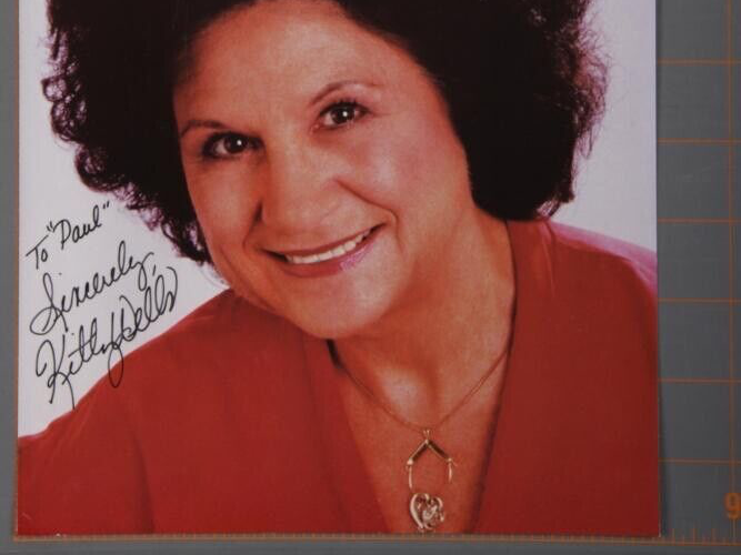 Kitty Wells (Country Singer Legend) Signed Inscribed to ...8" x 10 ...