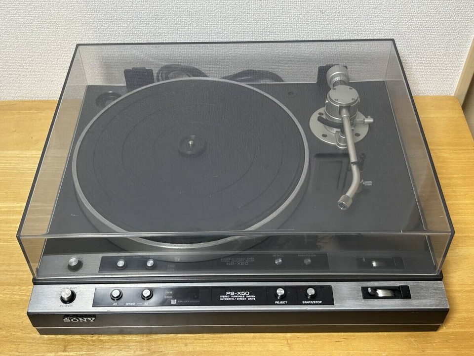 Sony PS-X50 Direct Drive Turntable Semi Automatic Linear BSL Motor ...