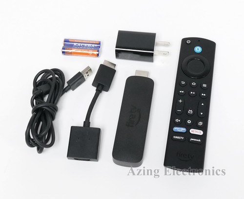 Amazon Fire TV Stick 4K Max (2nd Gen) K3R6AT w/ Alexa Voice Remote ...