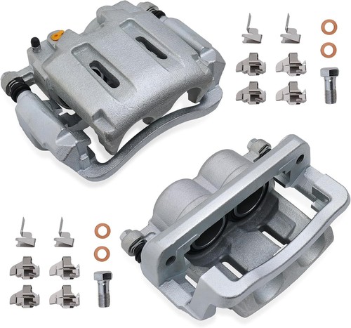 Front Disc Brake Calipers Assembly Compatible with Ford F-250/F-350 ...