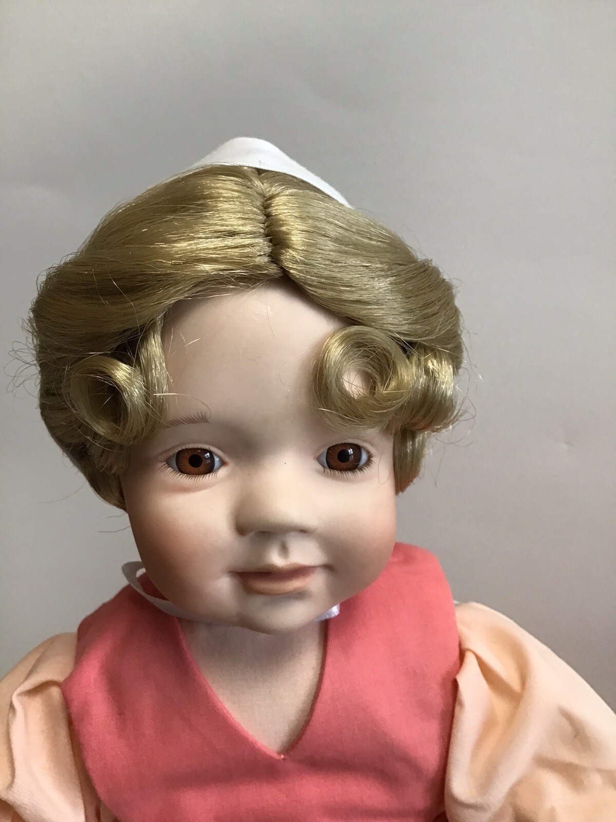 Amish Ashton Drake boy and girl Seth And Anna dolls porcelain/ bisque ...