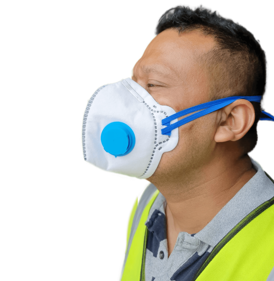 Promax FFP3 Mask with Exhalation Valve | Fold-Flat P3 Protective Dust ...