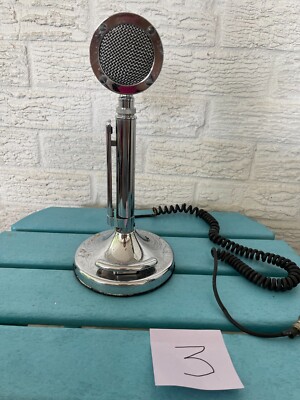 VTG ASTATIC Silver Eagle CB Radio Base Microphone Mic Desktop -AS IS | eBay