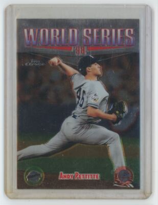 1999 Topps Chrome Andy Pettitte . New York Yankees #239 | eBay