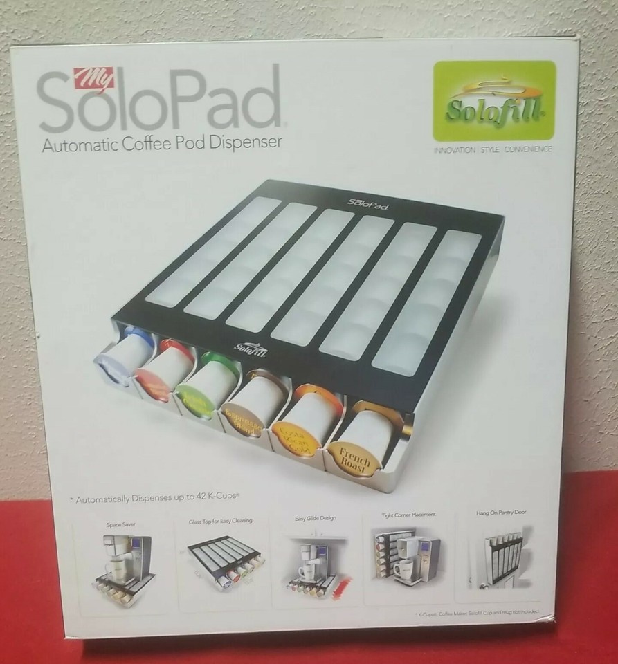 SOLOFILL SOLOPAD COFFEE POD DISPENSER 42k Cups Display | eBay
