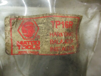 MATCO HARMONIC BALANCER INSTALLER with Storage Pouch TP16R USA | eBay