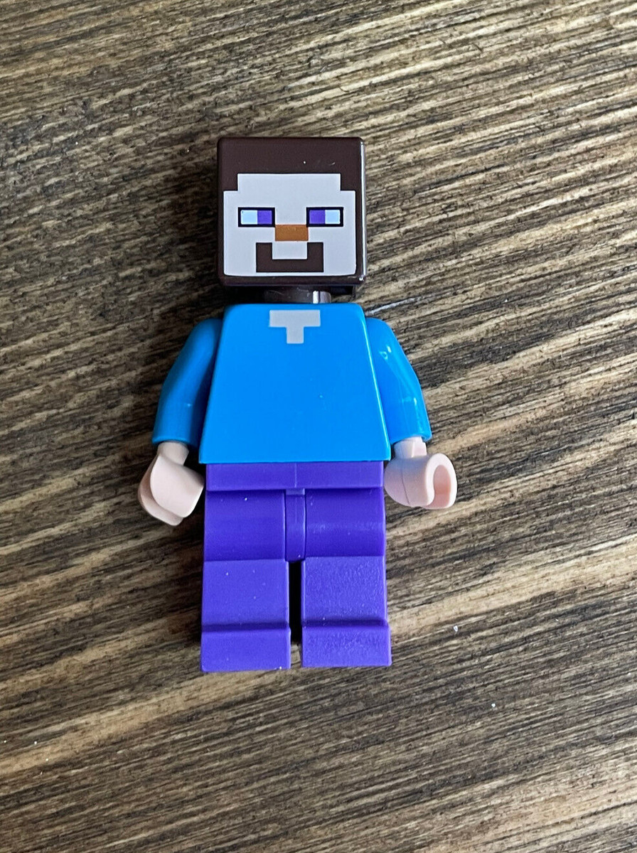Lego Minecraft Steve Face