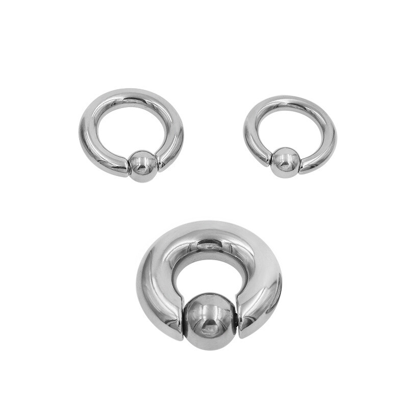 1 Pc Surgical Steel Large Size BCR Ball Close Ring PA Ear Ring Prince ...