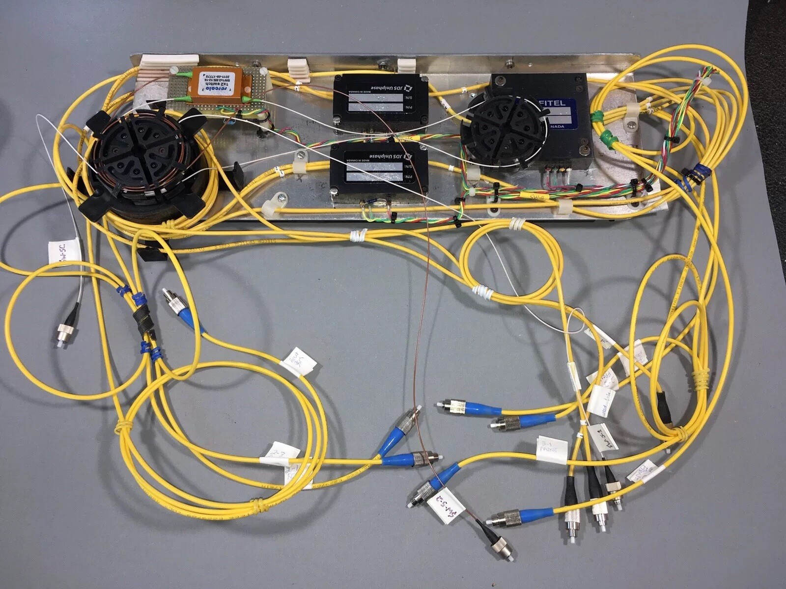 Sercalo SW1x2-9N-12-16 Fiber Optic 1x2 Switch Splitter JDS FITEL ...