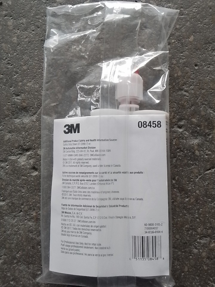 3M Automix 08458 Automotive Rigid Pillar Foam (200 mL) 8458 - NEW W/ 2 ...