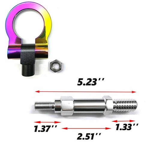 Neo Chrome Track Racing JDM Aluminum Tow Hook For 2011-2018 VW Jetta ...
