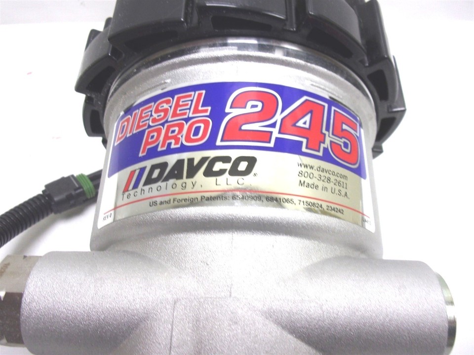 4079426C92 NEW INTERNATIONAL DAVCO DIESEL PRO 245 FUEL WATER FILTER 12V ...
