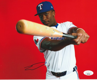 Sebastian Walcott Autographed 8x10 Texas Rangers JSA Free Shipping I672 ...