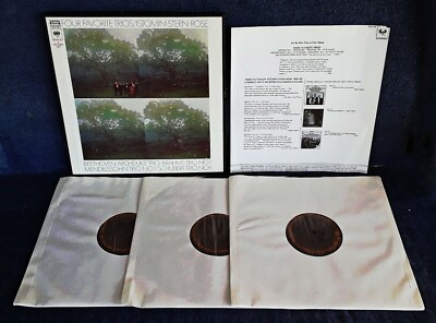 FOUR FAVORITE TRIOS / ISTOMIN-STERN-ROSE - COLUMBIA MASTERWORKS--(3) LP ...