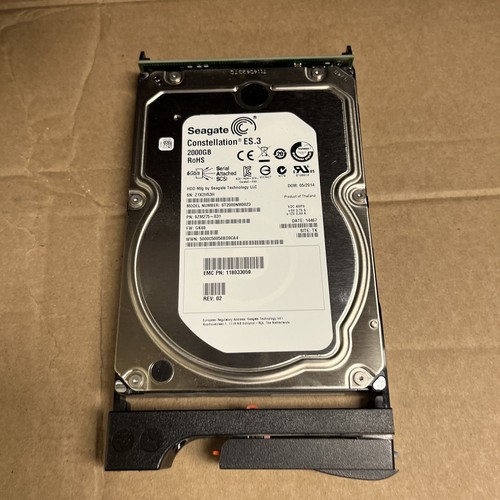 EMC 005050743 005050143 2TB 6Gb SAS 7.2K VNXe Hard Disk Drive HDD | eBay
