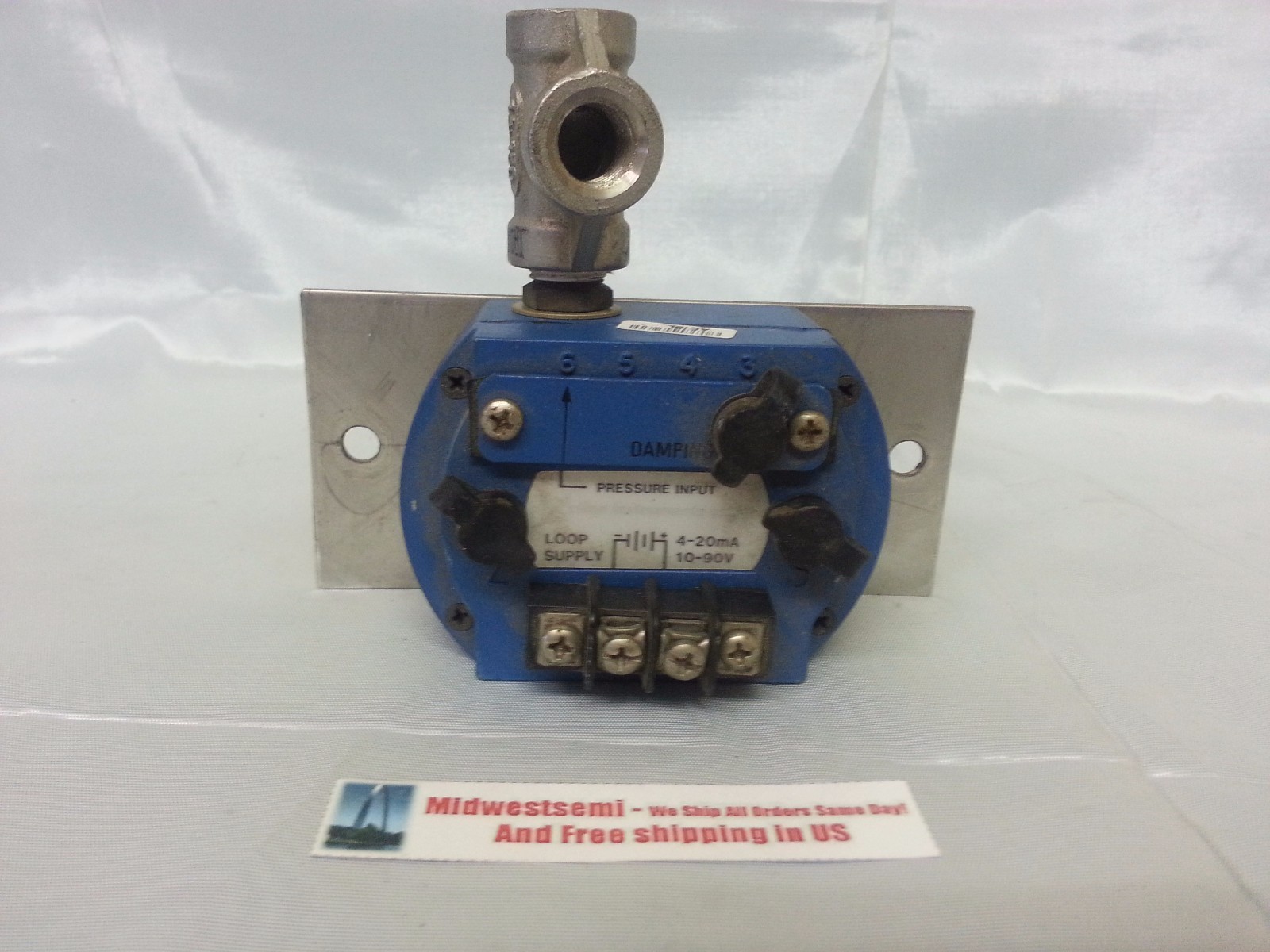 ACTION INSTRUMENTS T690-0001 TRANSPAK 3-15PSI PRESSURE TRANSMITTER ...