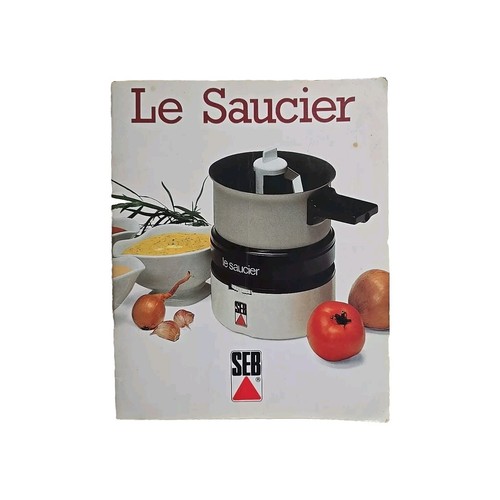 Livre Recettes Le Saucier SEB Vintage 1982 Superbe État | eBay