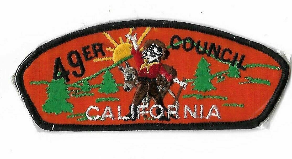 49er Council California CSP BLACK Border[NAN-2348] | eBay