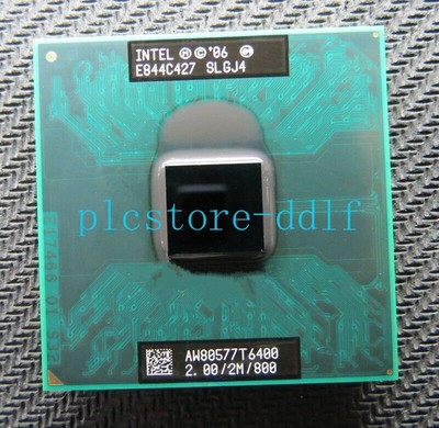 1PC T6400 Intel Core 2 Duo 2 GHz Dual-Core CPU Processor SLGJ4 | eBay