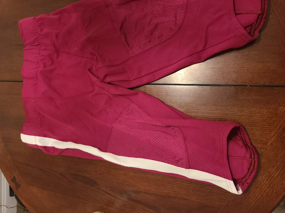 Nike Vapor Untouchable Football Pants Red White AO4799-658 Men's Size ...