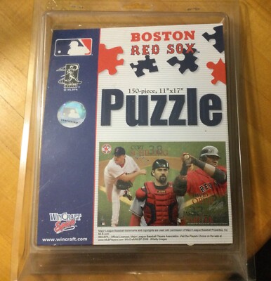 MLB Boston Red Sox 11" x 17" 150 Piece Puzzle Big Papi, Schilling ...