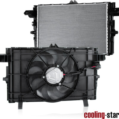 UPGRADED COOLING RADIATOR W/ SHROUD FAN FOR 2021 2022 TESLA MODEL Y 3 ...