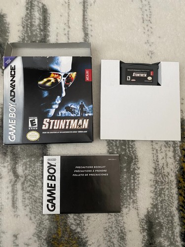 Stuntman (Nintendo Game Boy Advance GBA, 2003) with box NO MANUAL ...