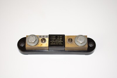 Amp & Voltmeters - Weston Ammeter Model